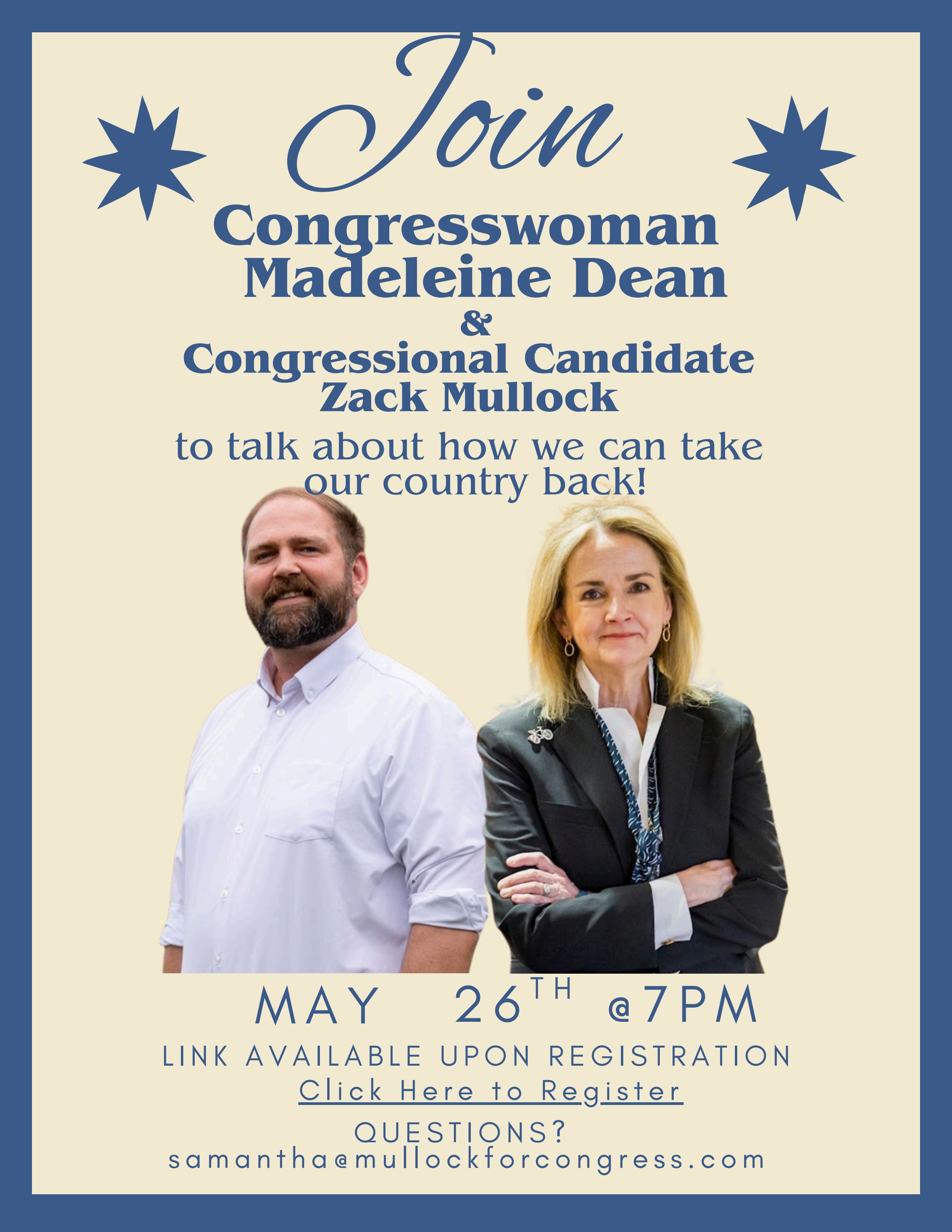 Zack Mullock for Congress | A Voice for South Jersey