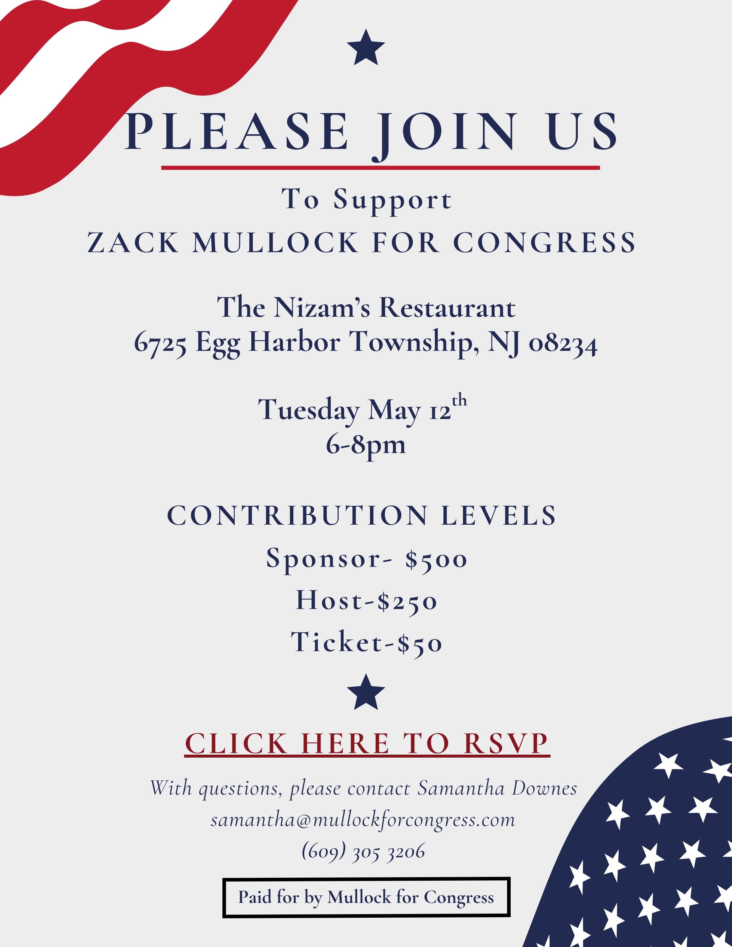 Zack Mullock for Congress | A Voice for South Jersey